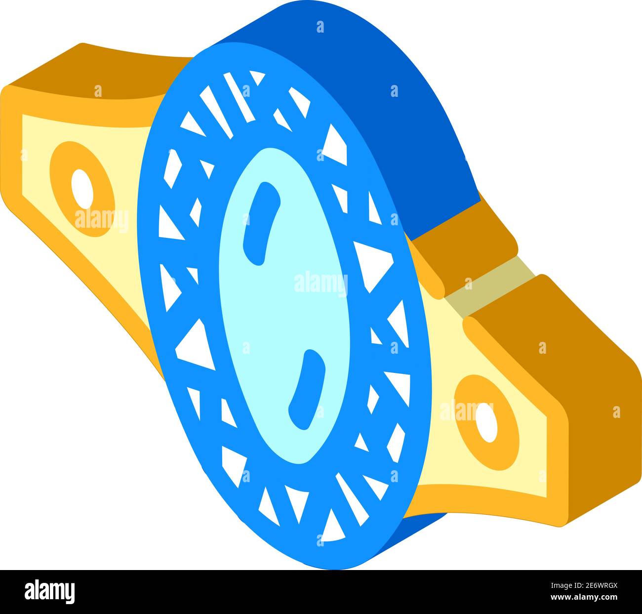 ring with magic diamond isometric icon vector illustration Stock Vector ...