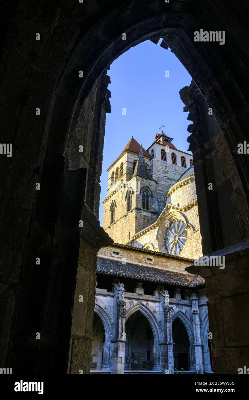 France, Lot, Quercy, Cahors, the cathedral Saint-Etienne, dated 12 th ...