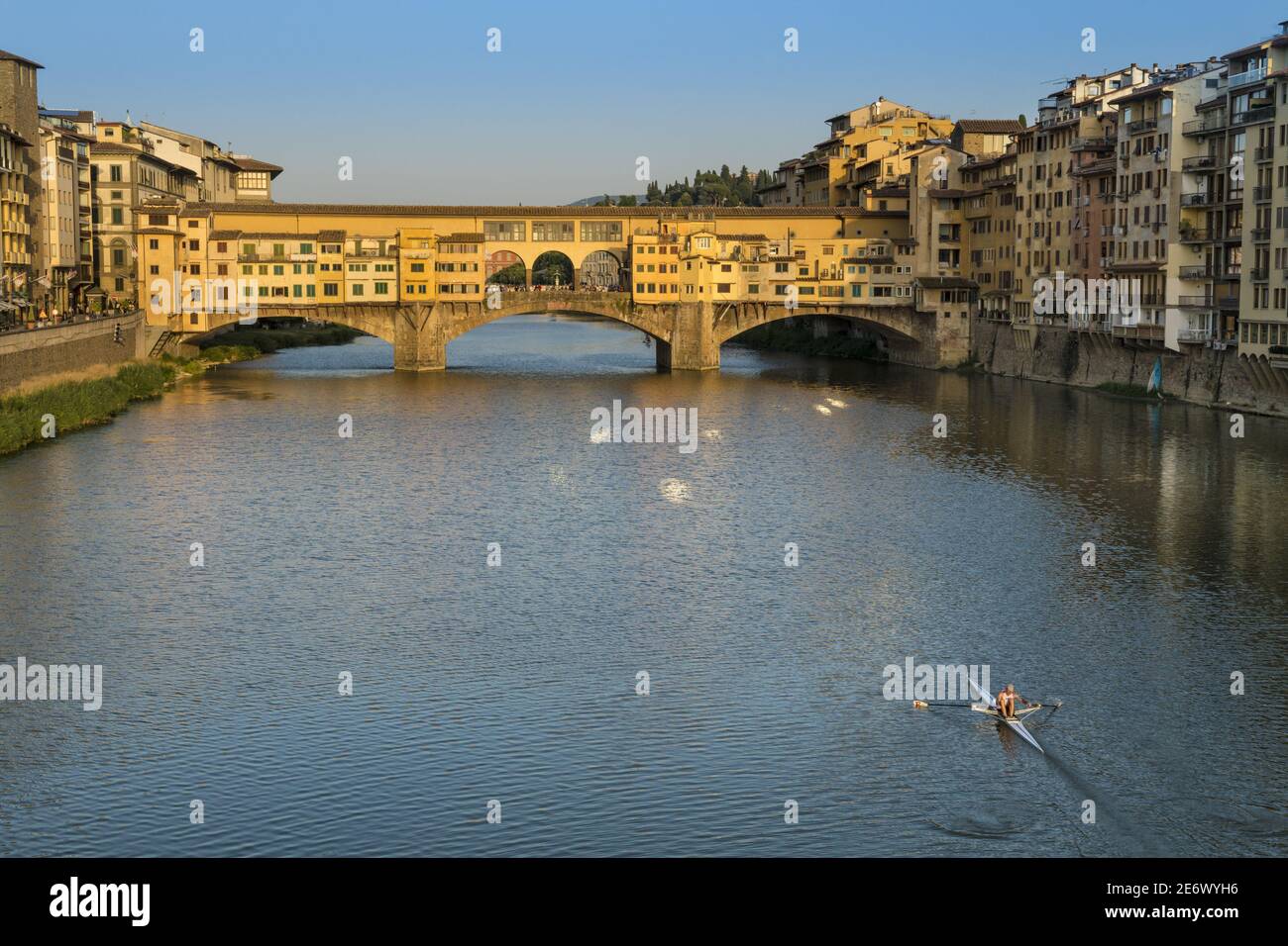Italy, Tuscany, Florence, historic center listed as World Heritage by ...