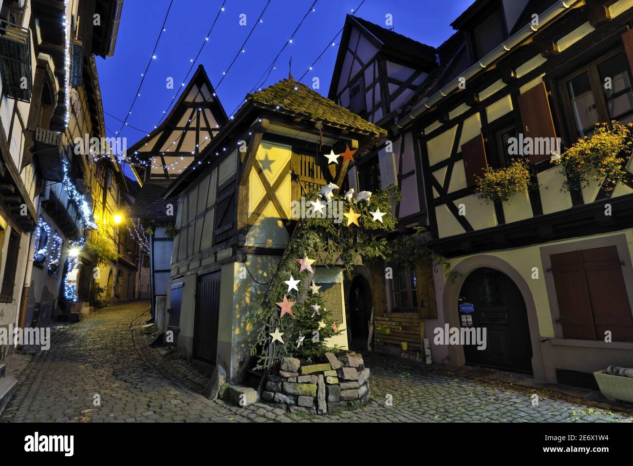 France, Haut Rhin, Eguisheim, labelled Les Plus Beaux Villages de ...
