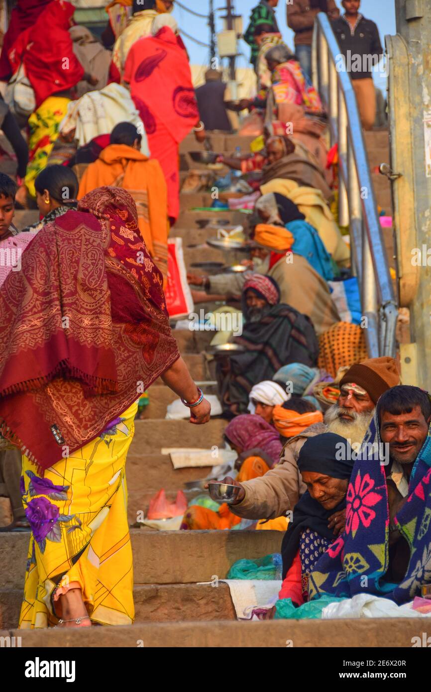 Indian Street Beggar High Resolution Stock Photography and Images - Alamy