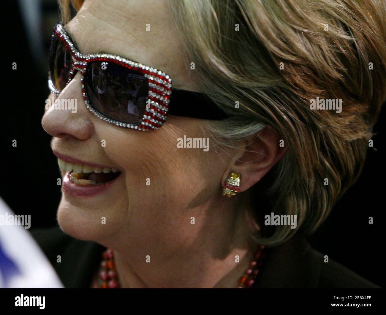 Hillary Clinton Sunglasses High Resolution Stock Photography and Images ...
