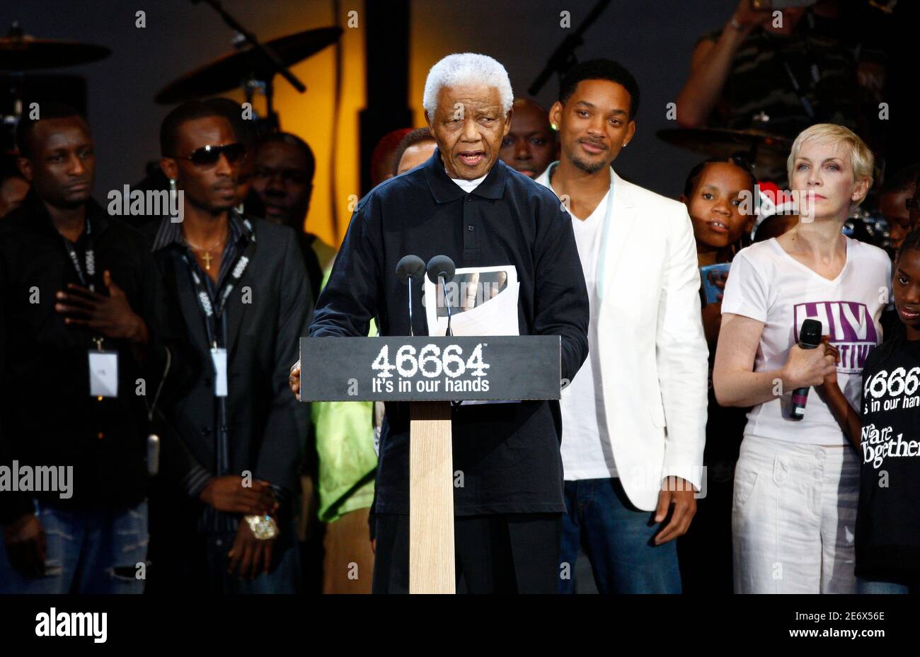 Nelson mandela birthday concert hi-res stock photography and images - Alamy