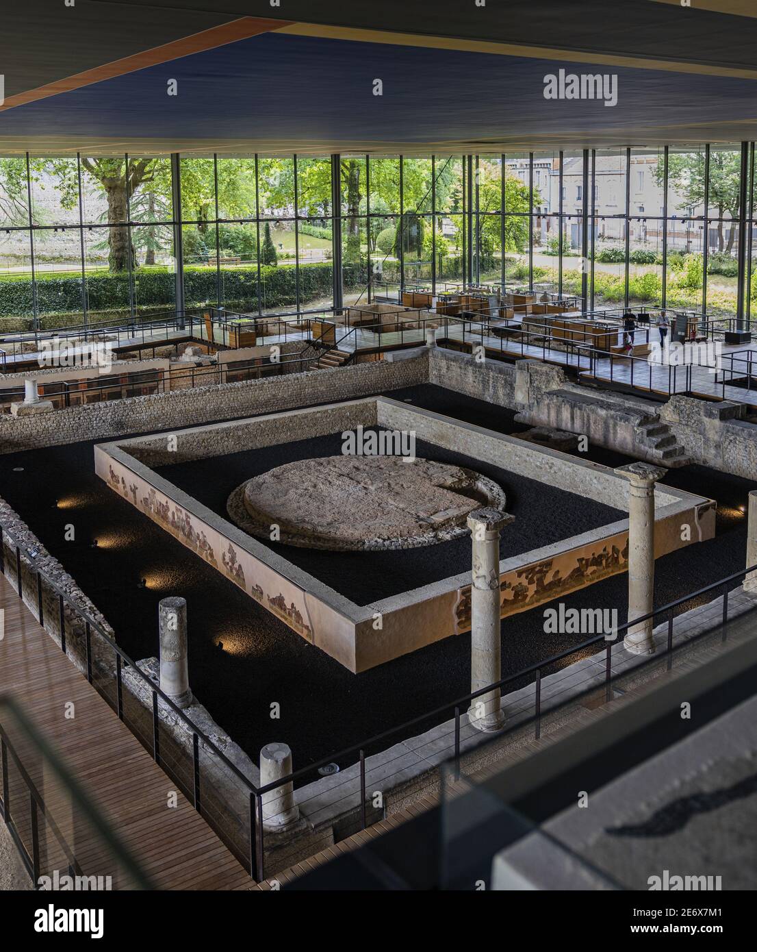 France, Dordogne, White Perigord, P?rigueux, Vesunna Museum, Jean ...