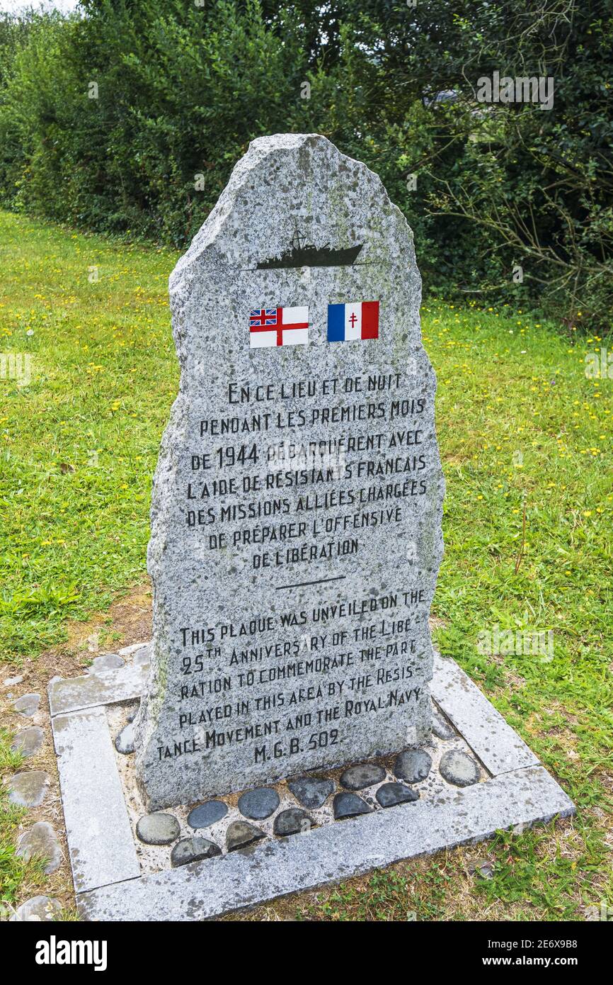 France 1944 finistere hi-res stock photography and images - Alamy