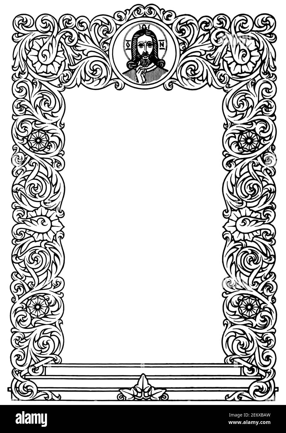 Catholic Religious Borders And Frames Christian Border Vector Art,