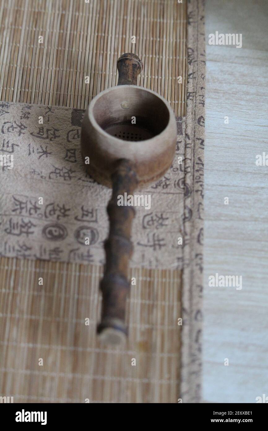 Japanese tea ladle hi-res stock photography and images - Alamy