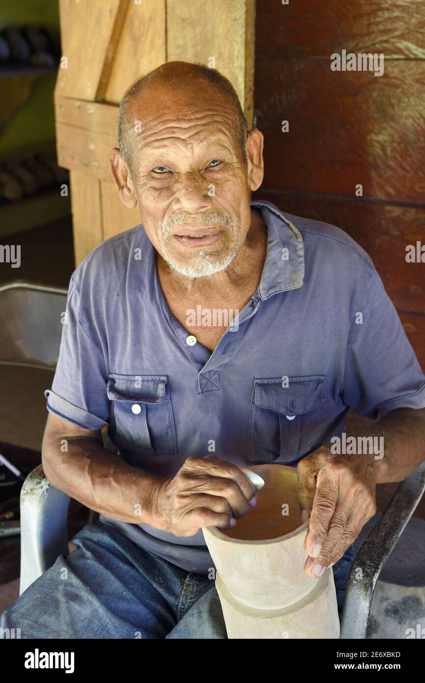 Caribbean, Dominica Island, Salybia, Kalinago Territory, Kalinago ...