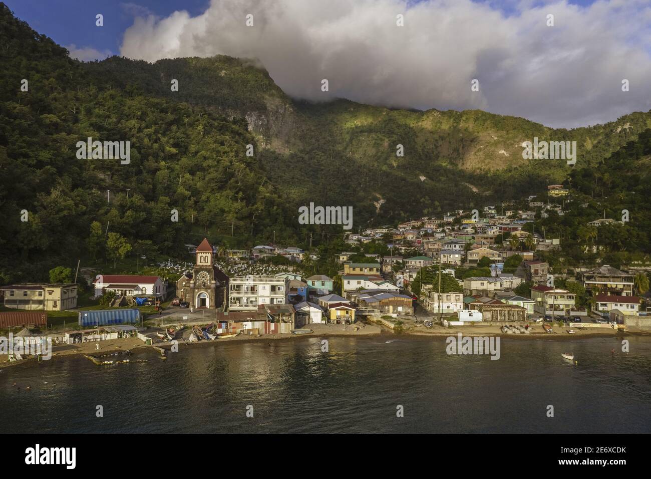Soufriere bay beach dominica hi-res stock photography and images - Alamy