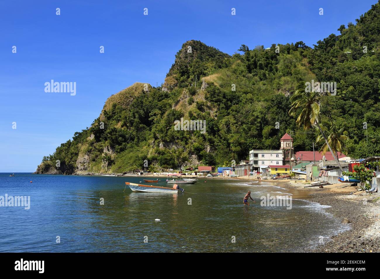 Village of the soufriere hi-res stock photography and images - Alamy