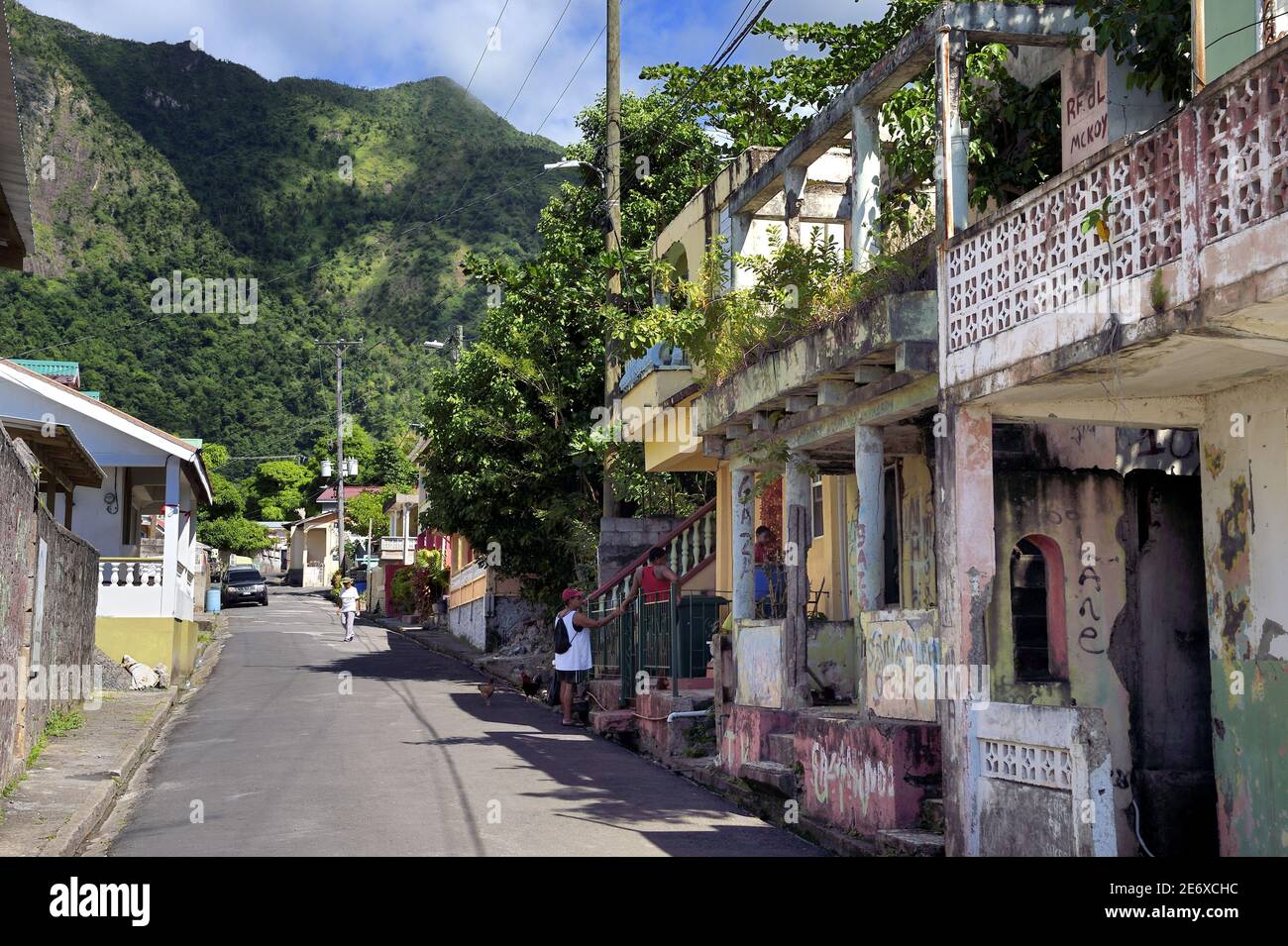 Soufriere bay dominica hi-res stock photography and images - Alamy