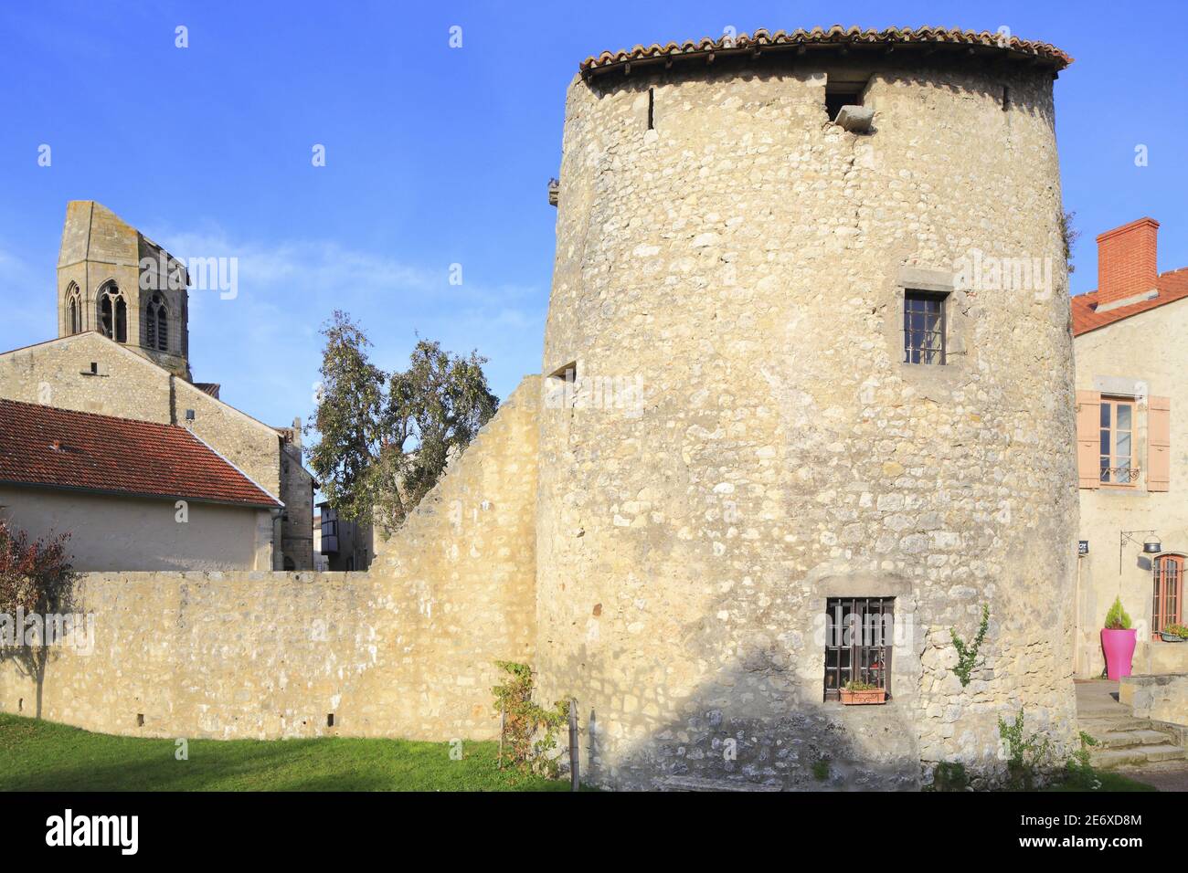 Charroux village hi-res stock photography and images - Alamy