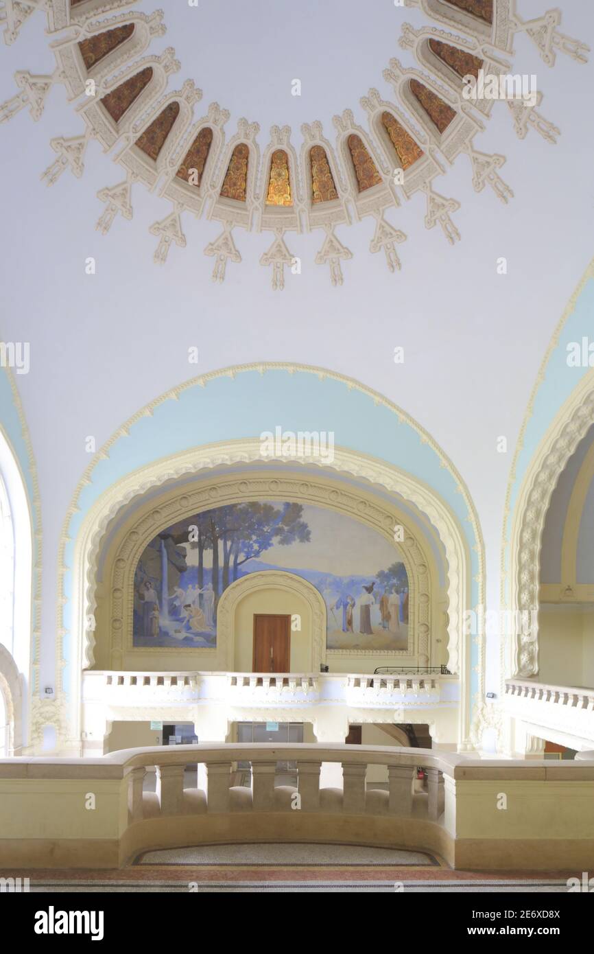 France, Allier, Vichy, former Grand thermal establishment built between ...