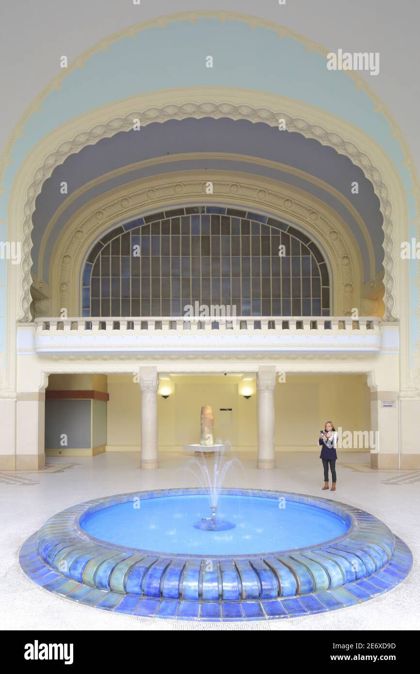 France, Allier, Vichy, former Grand thermal establishment built between ...