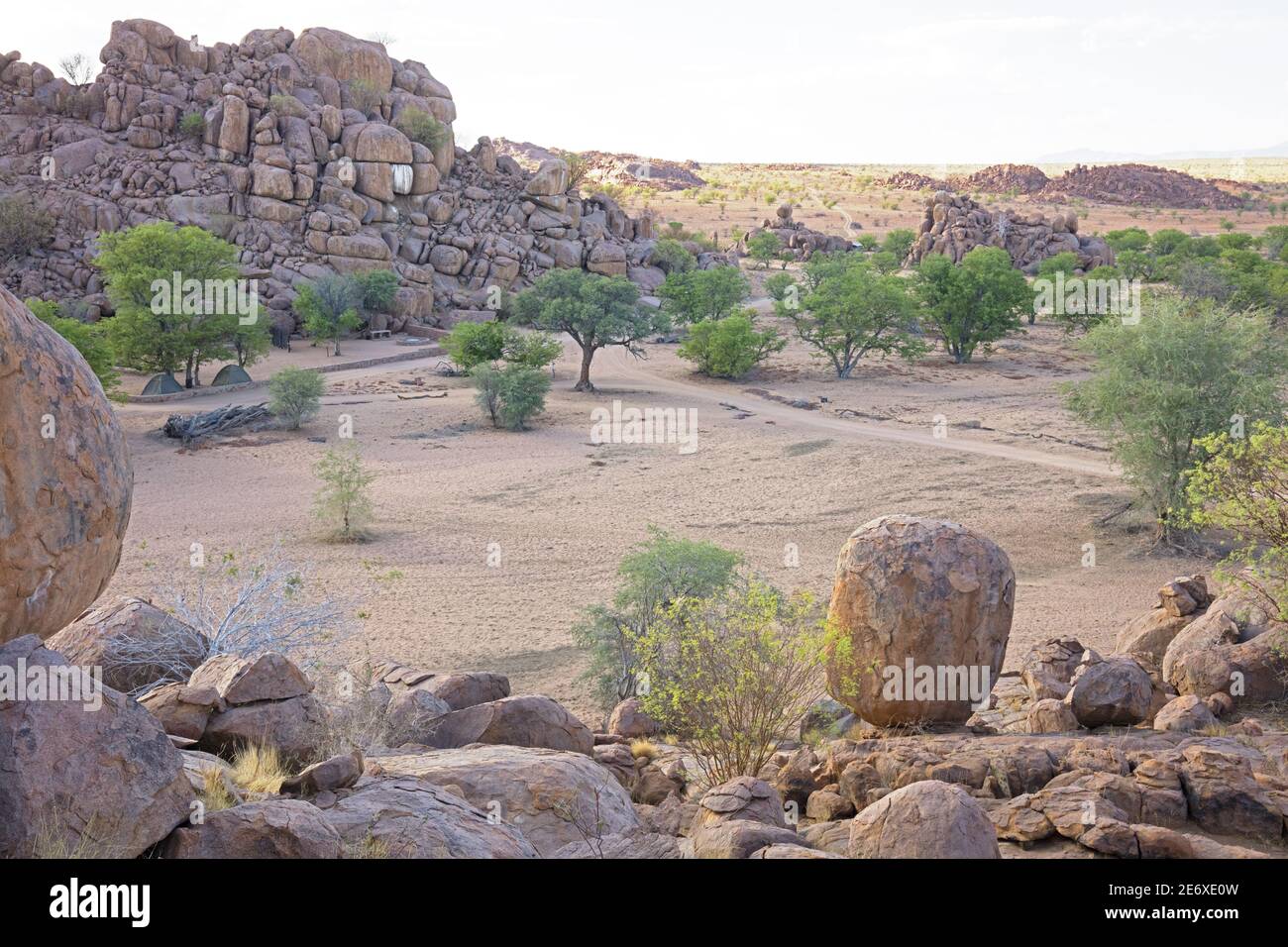 Namibia, Namib desert, Madisa-camp, Kalkbron Stock Photo - Alamy