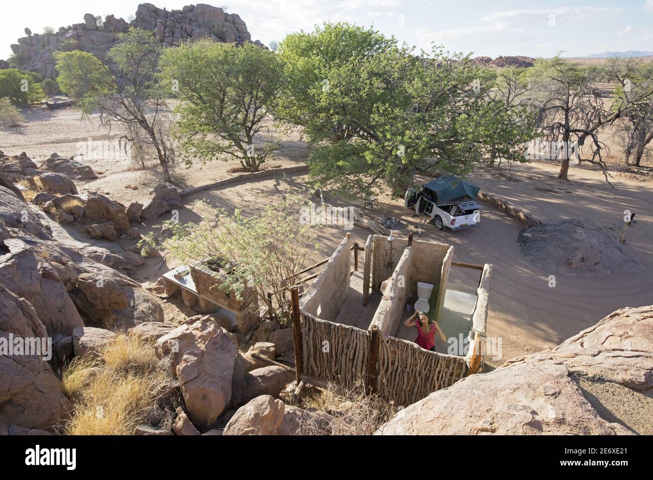 Namibia, Namib desert, Madisa-camp, Kalkbron Stock Photo - Alamy