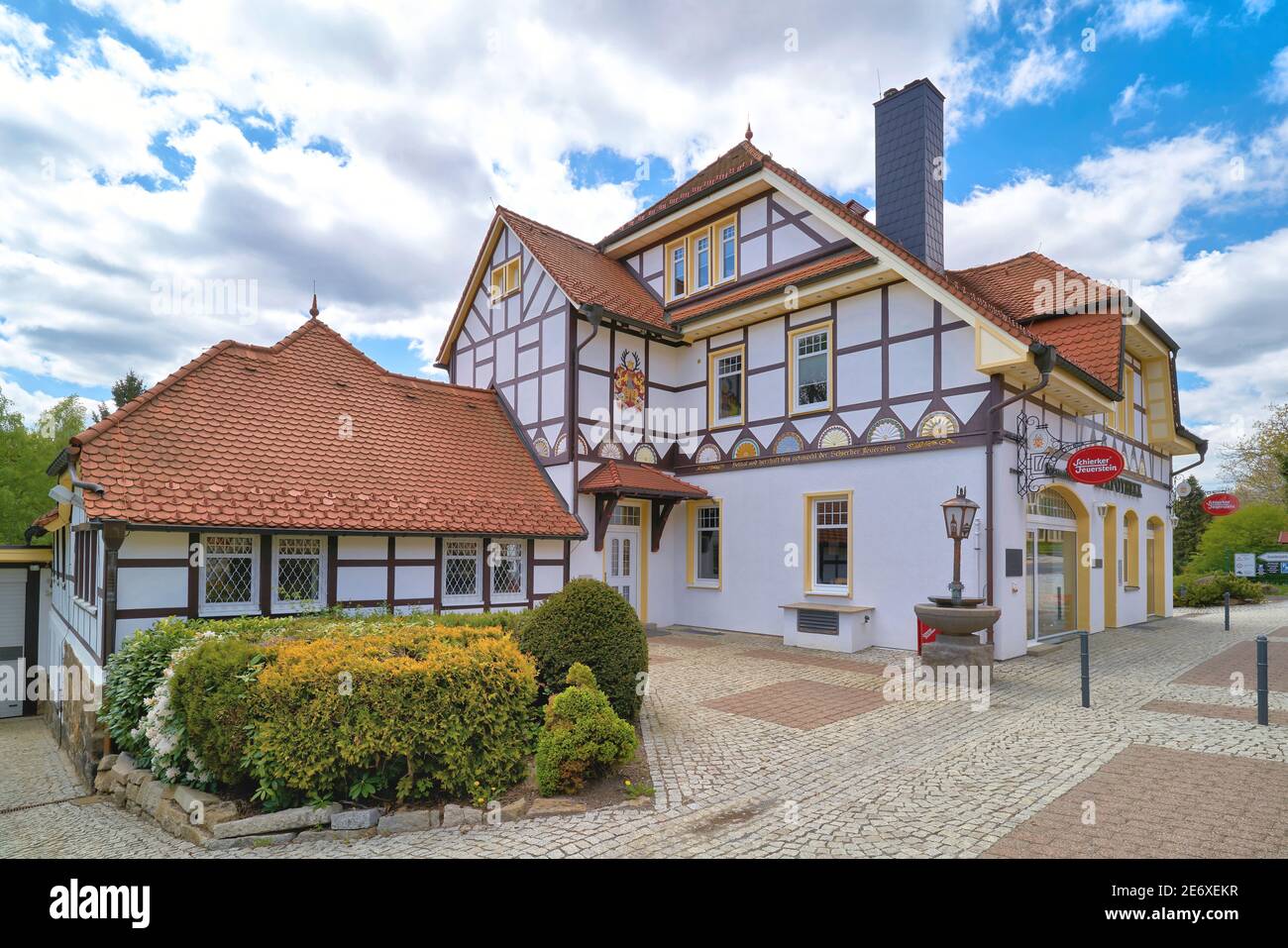Parent house of the Schierker Feuerstein brand in a pharmacy in ...