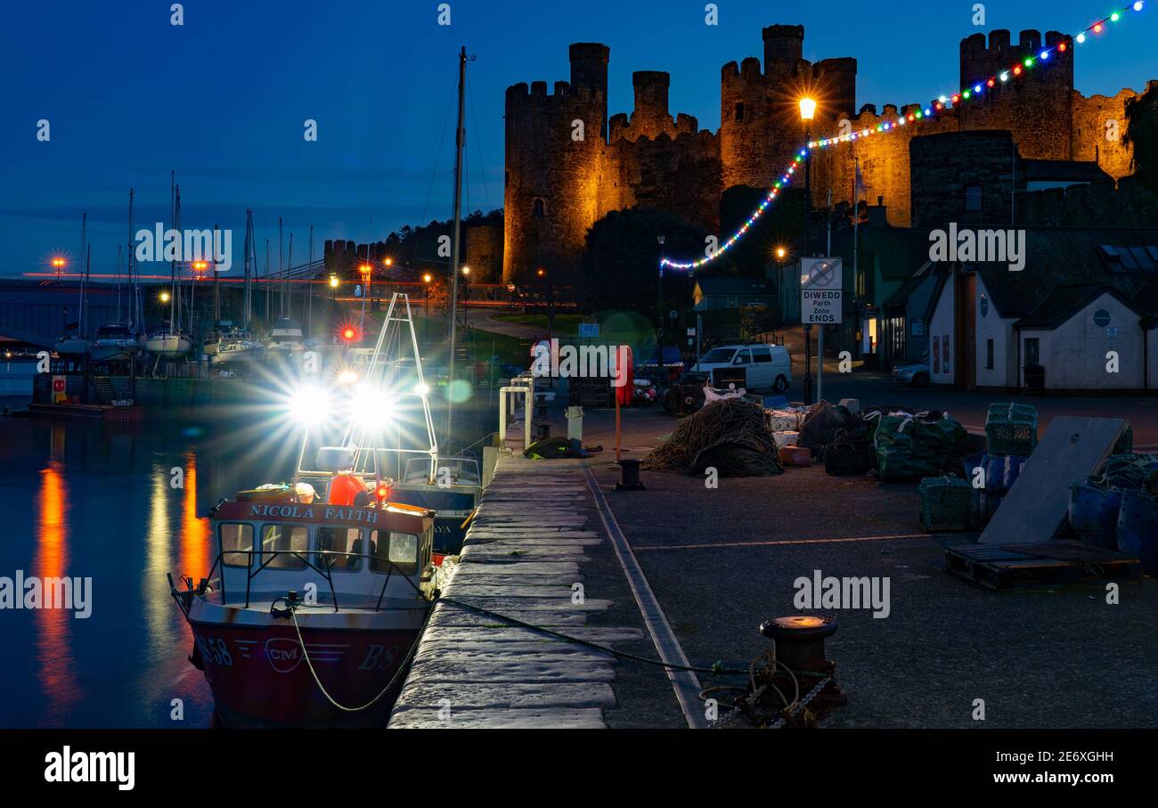 Nicola Faith Fishing Boat, Conwy Quay, North Wales, November 15th 2019 ...