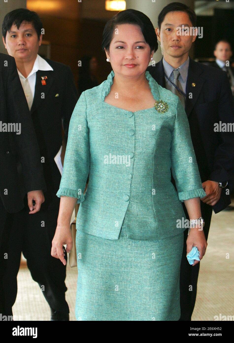Philippine president gloria macapagal arroyo hi-res stock photography ...