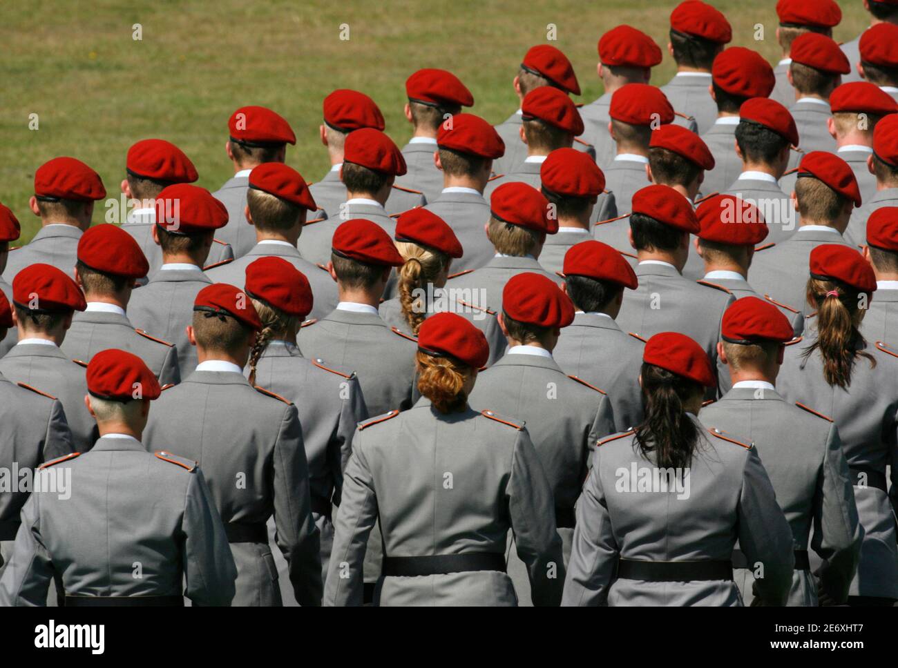 Woman beret rear view hi-res stock photography and images - Alamy