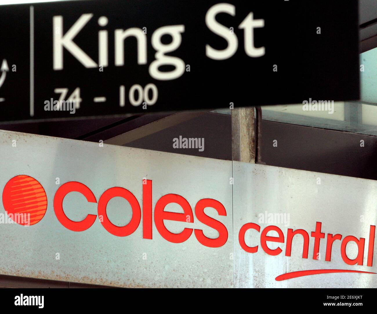 Coles sign australia hi-res stock photography and images - Alamy
