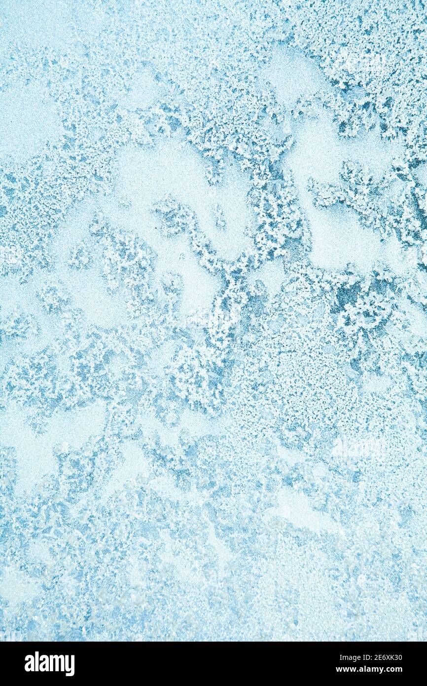 Beautiful blue ice pattern background Stock Photo - Alamy