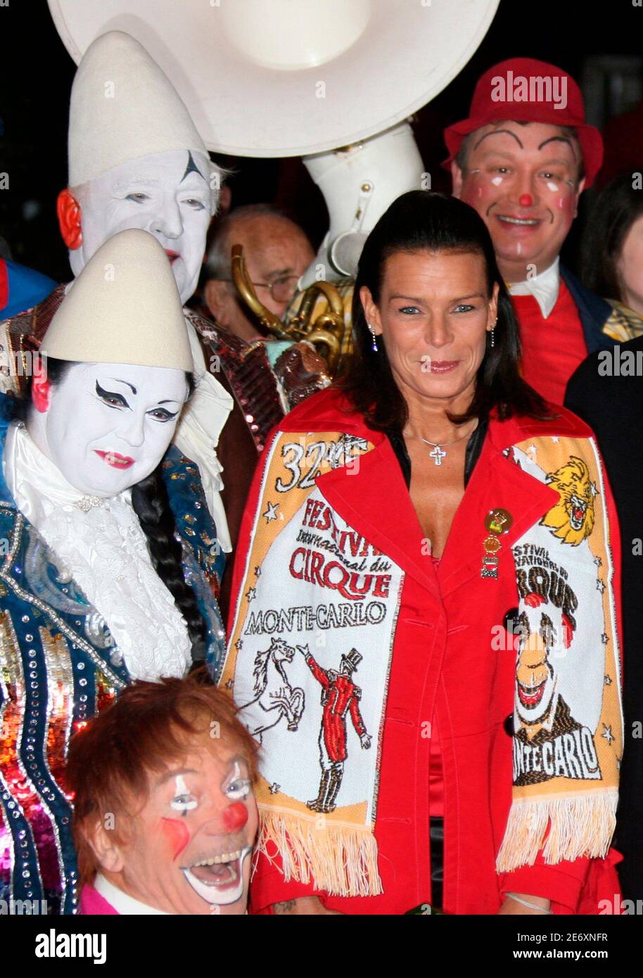 Princess stephanie monaco during circus hi-res stock photography and ...
