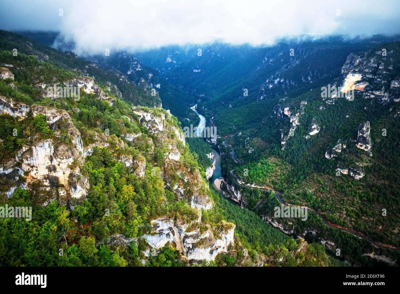 November 2020 - Gorges du Tarn from the Point Sublime Roc des Hourtous ...