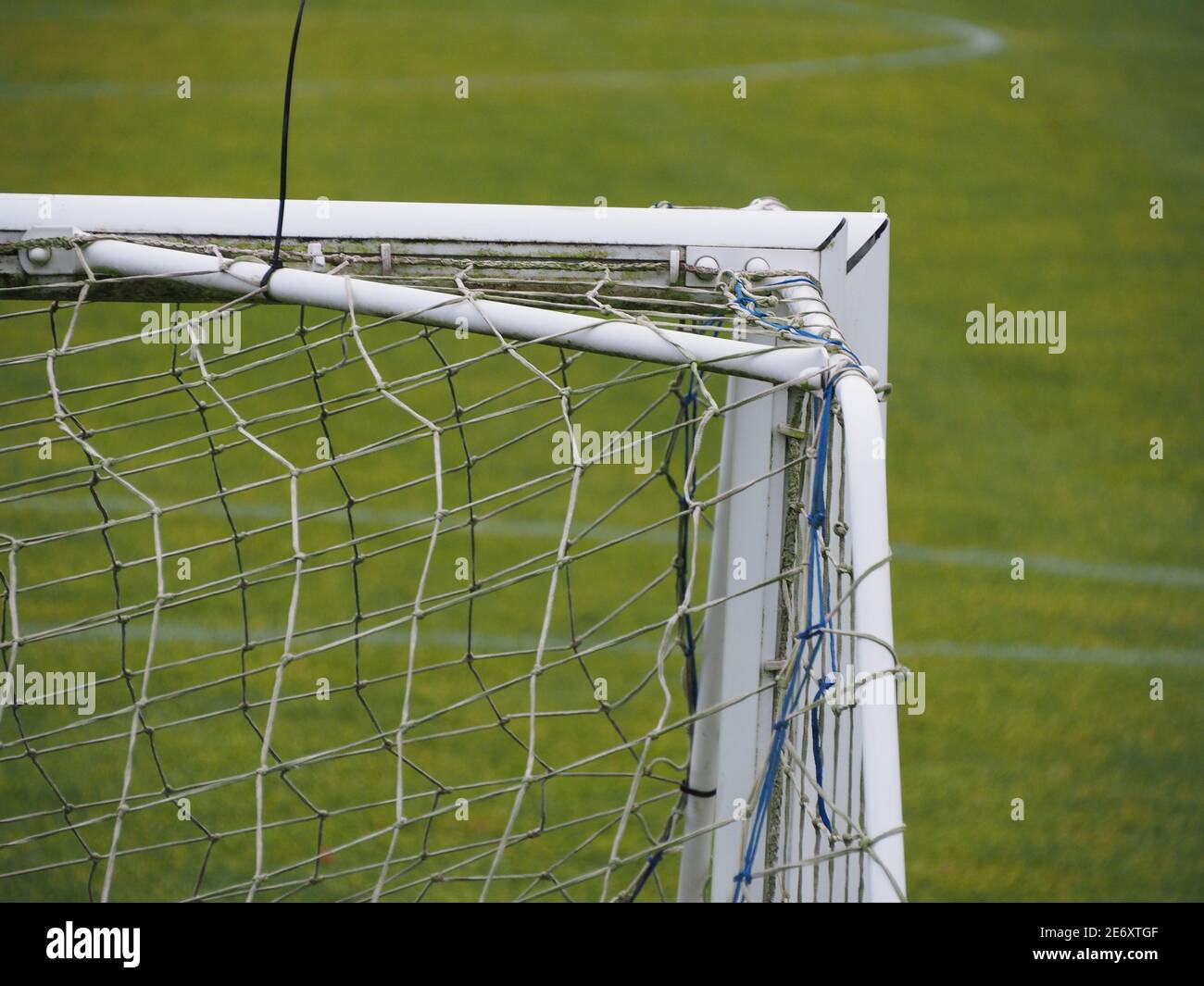 Soccer pitch corner stands hi-res stock photography and images - Alamy