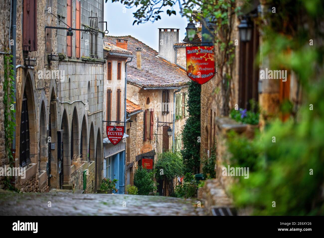 November 2020 - Medieval town of Cordes sur Ciel, labelled The Most ...