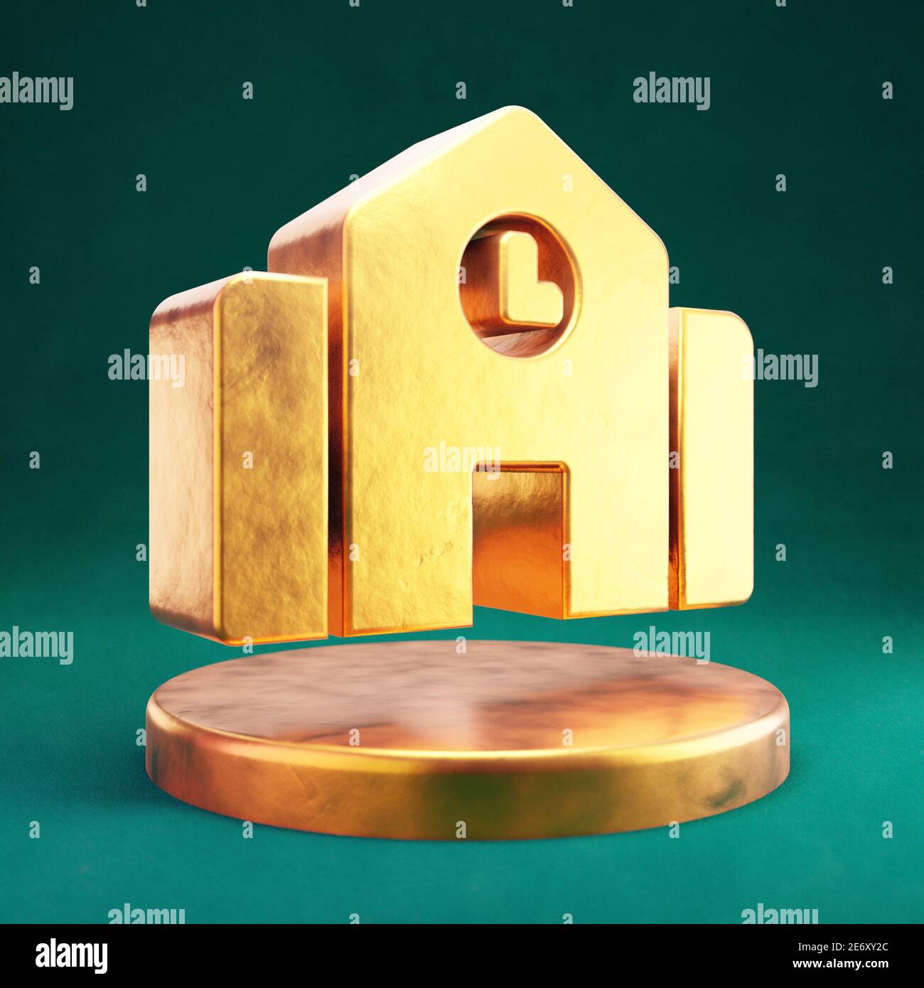 School icon hi-res stock photography and images - Alamy