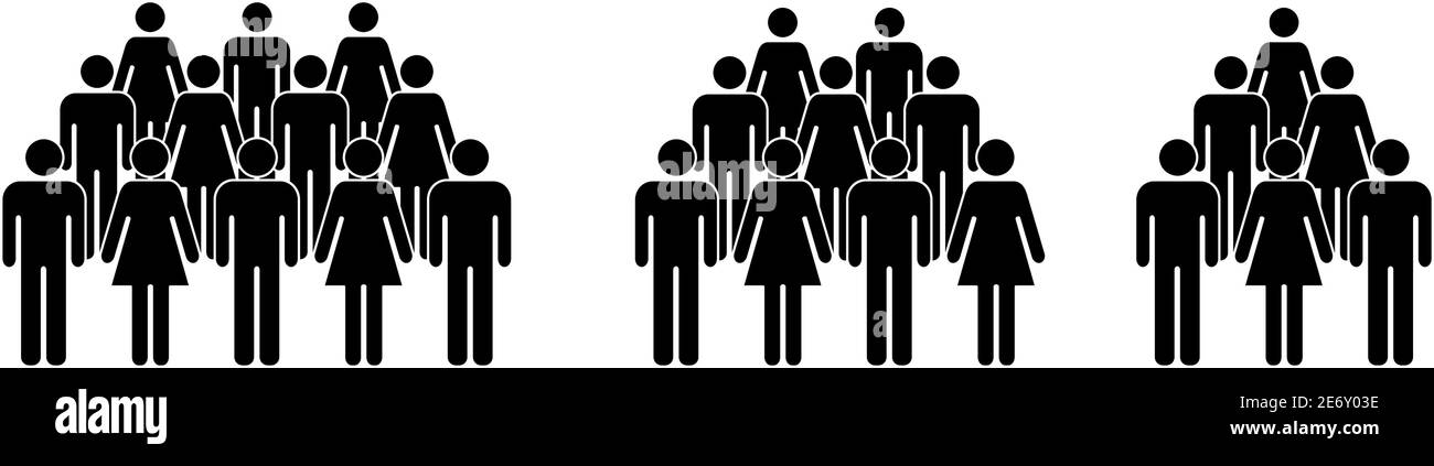 Crowd Outline High Resolution Stock Photography and Images - Alamy