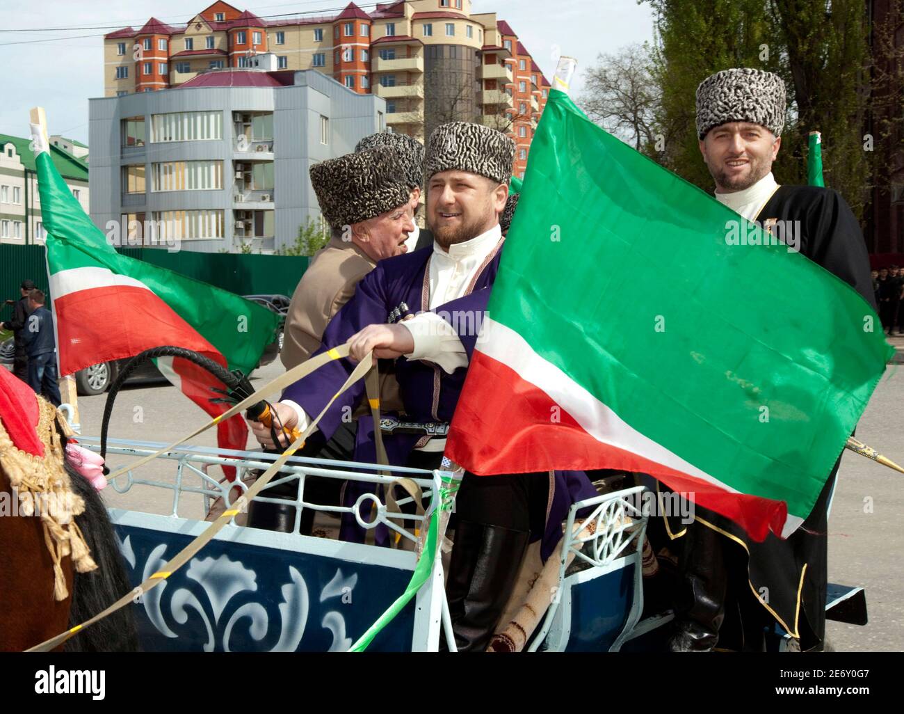 Chechen president ramzan kadyrov grozny hi-res stock photography and ...