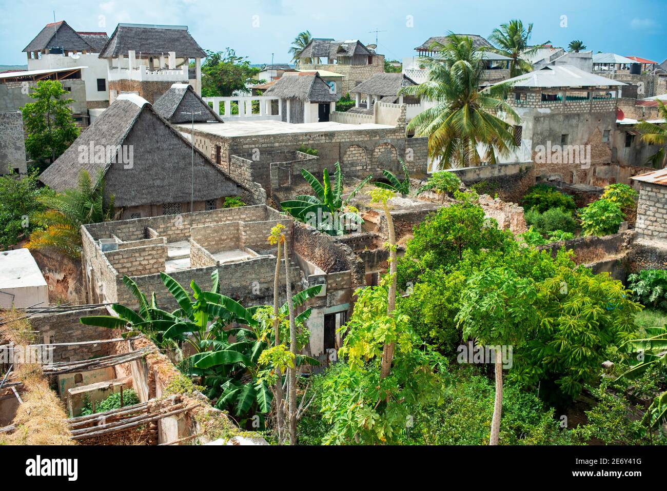 January 2020 - Rooftops architecture houses and strees of the city town ...