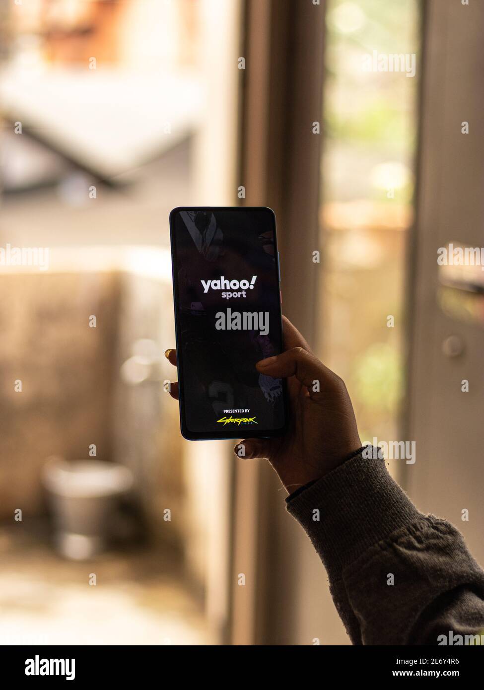 Football screen ads hi-res stock photography and images - Alamy