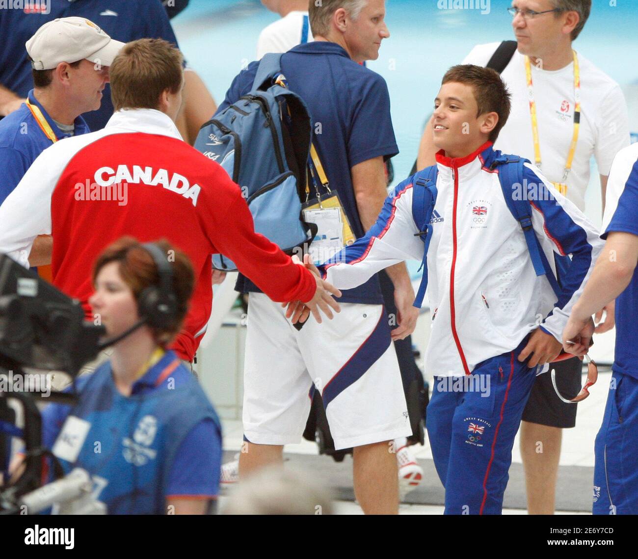 Tom daley beijing 2008 hi-res stock photography and images - Alamy