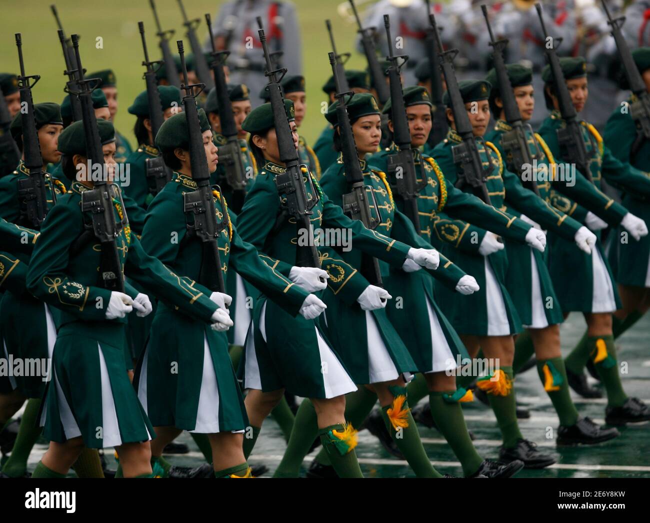 Change of command parade hi-res stock photography and images - Alamy