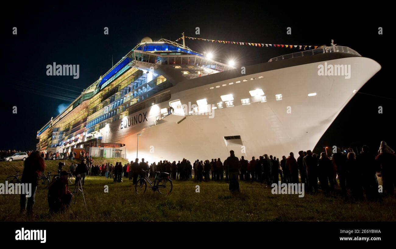 Meyer werft shipyard built hi-res stock photography and images - Alamy