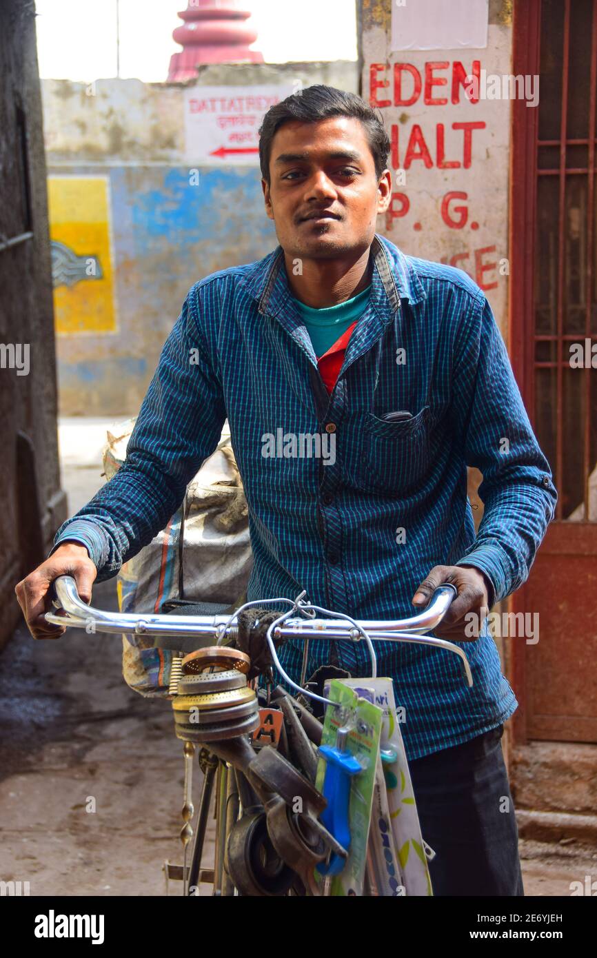 Indian bicycle hi-res stock photography and images - Alamy