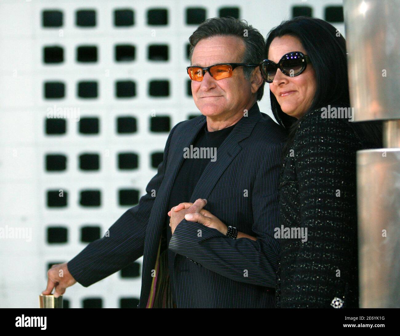 Robin williams and wife marsha hi-res stock photography and images - Alamy