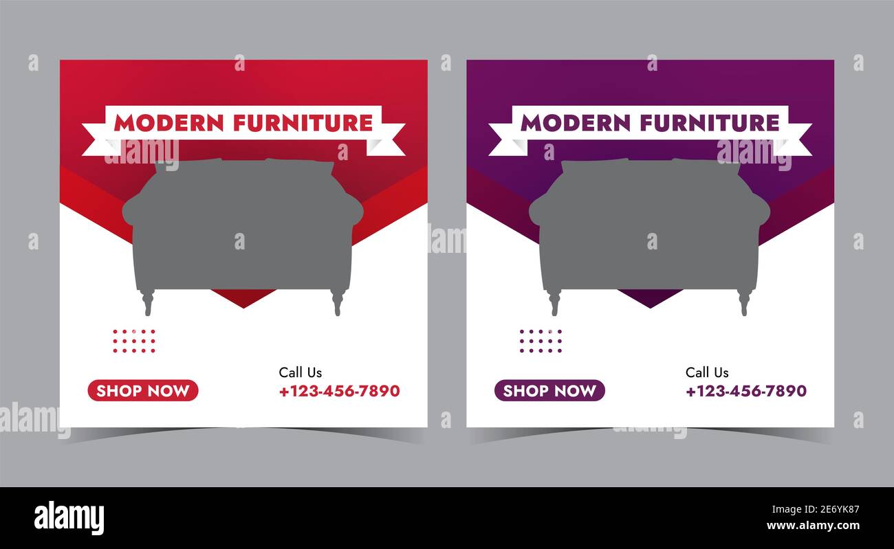 Creative advertising furniture Stock Vector Images - Alamy