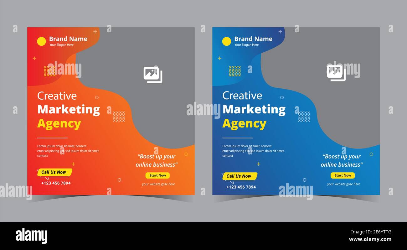 Influencer social media post Stock Vector Images - Alamy