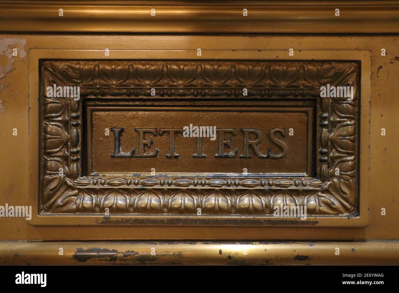 Letters slot hi-res stock photography and images - Alamy
