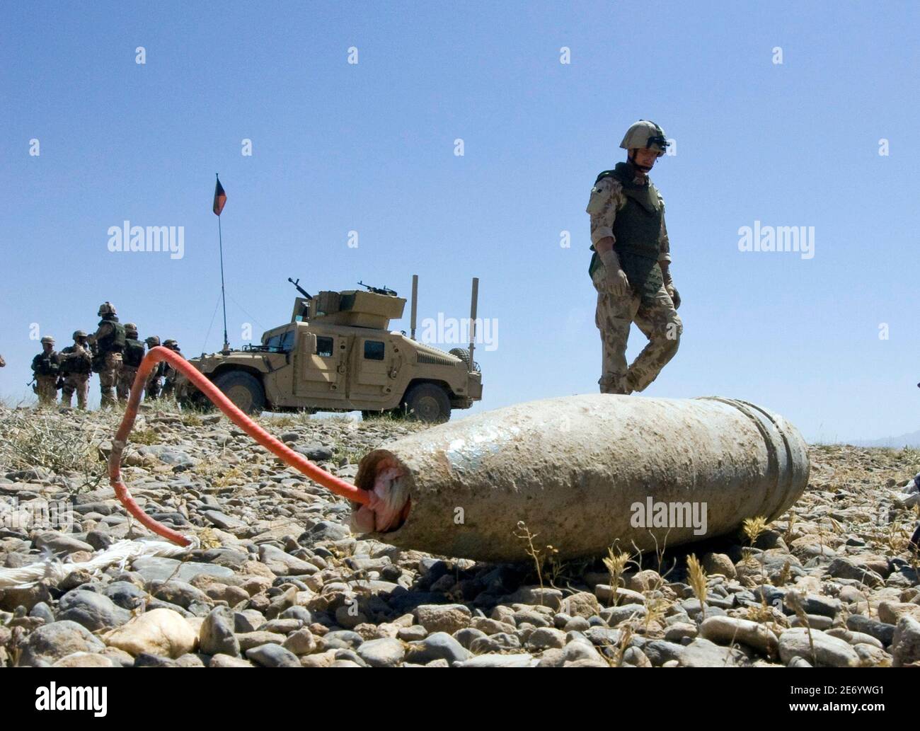 Improvised explosive device afghanistan hi-res stock photography and ...