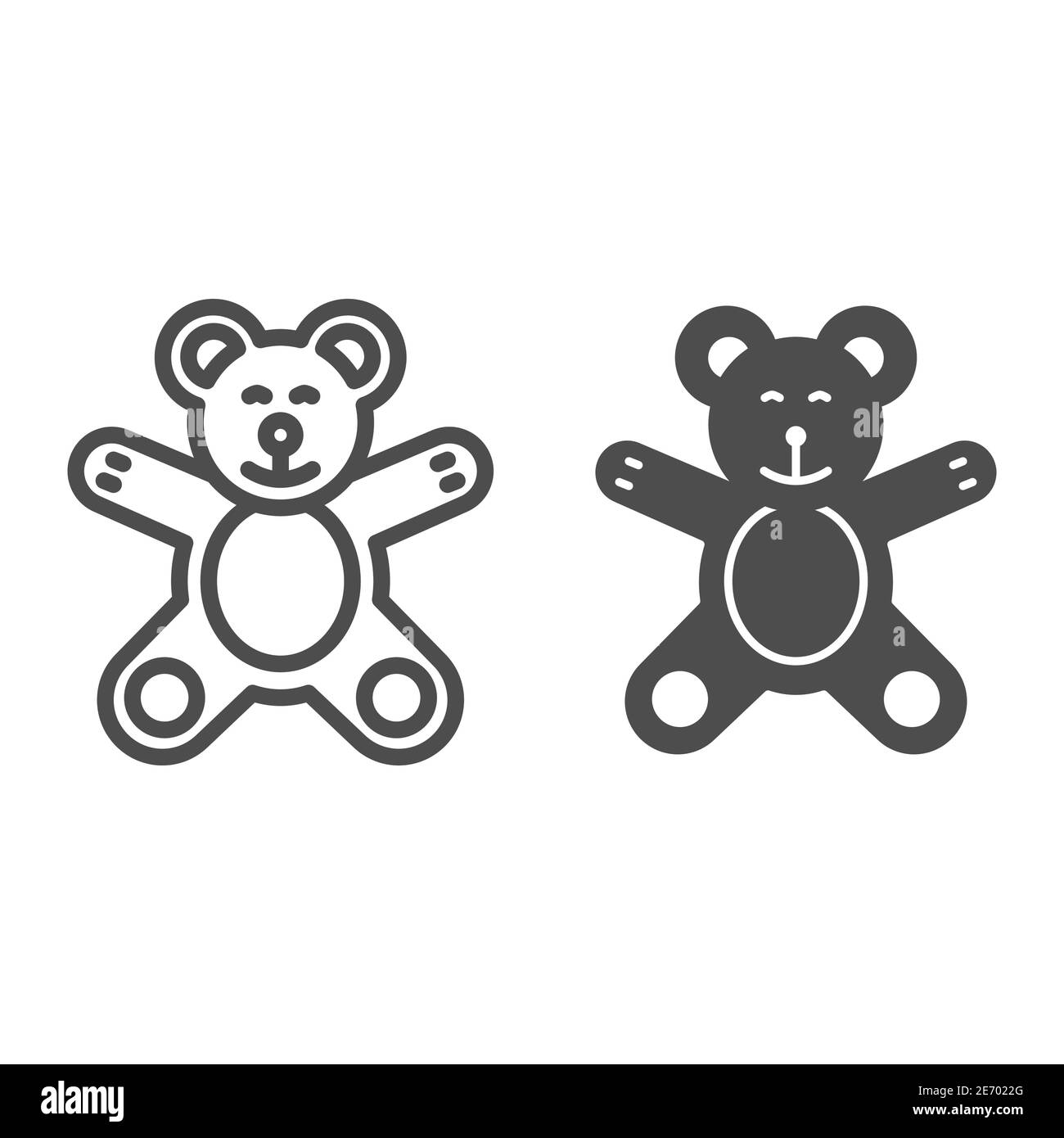 Plush Doll Outline