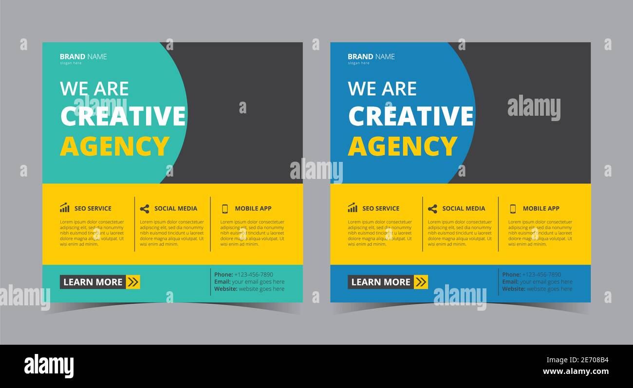 Promotional template vector vectors hi-res stock photography and images ...