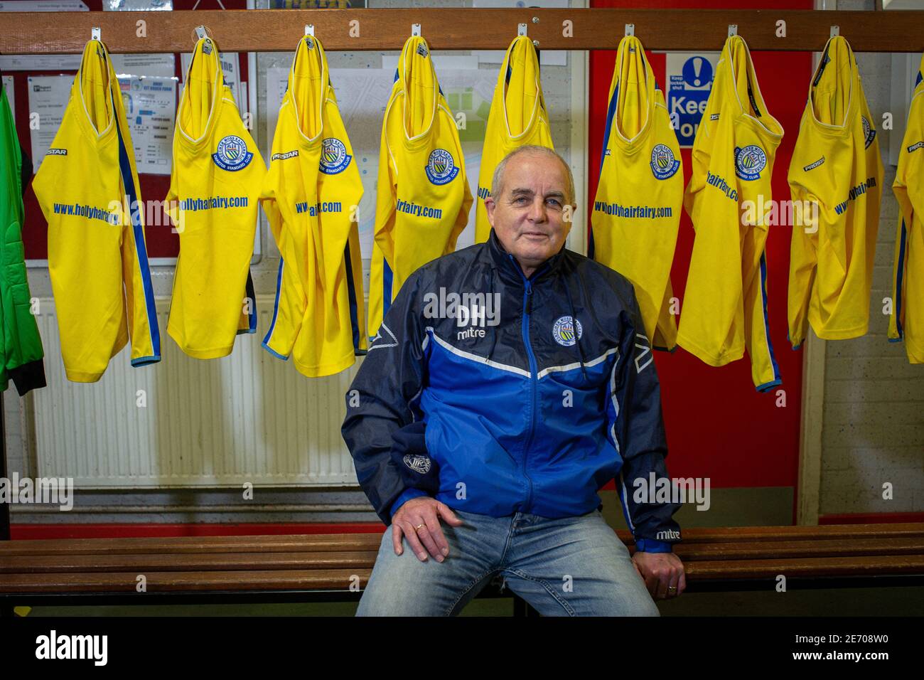 Dave Horrocks, his first football coach at Fletcher Moss Rangers Soccer ...