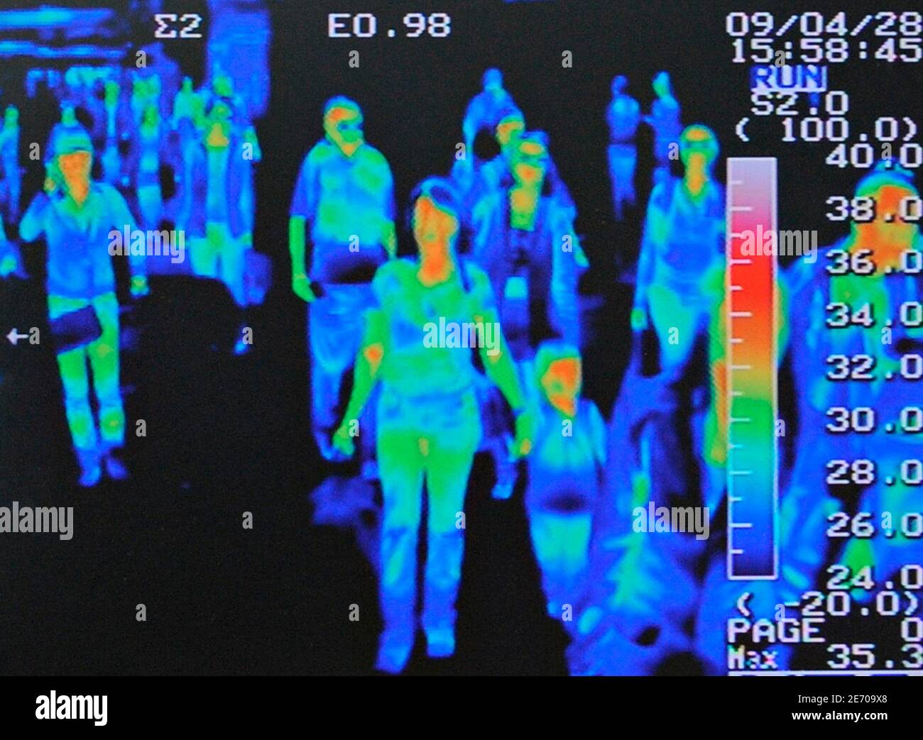 Thermal scanner airport hi-res stock photography and images - Alamy