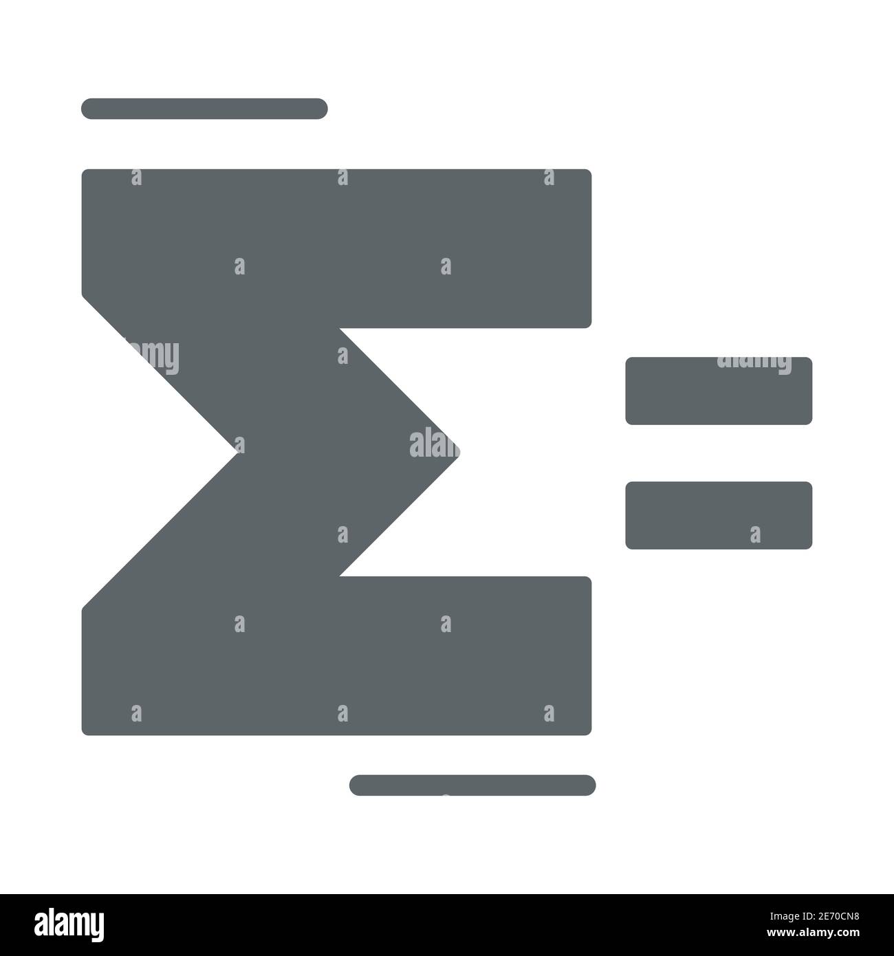 Sigma Symbol Sign 3 Sew On Patch Greek Letter Math Sum ...