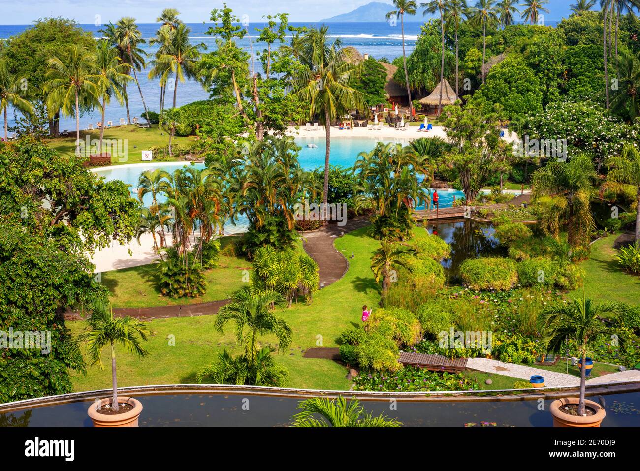 February 2020 - Meridien Hotel on the island of Tahiti, French ...